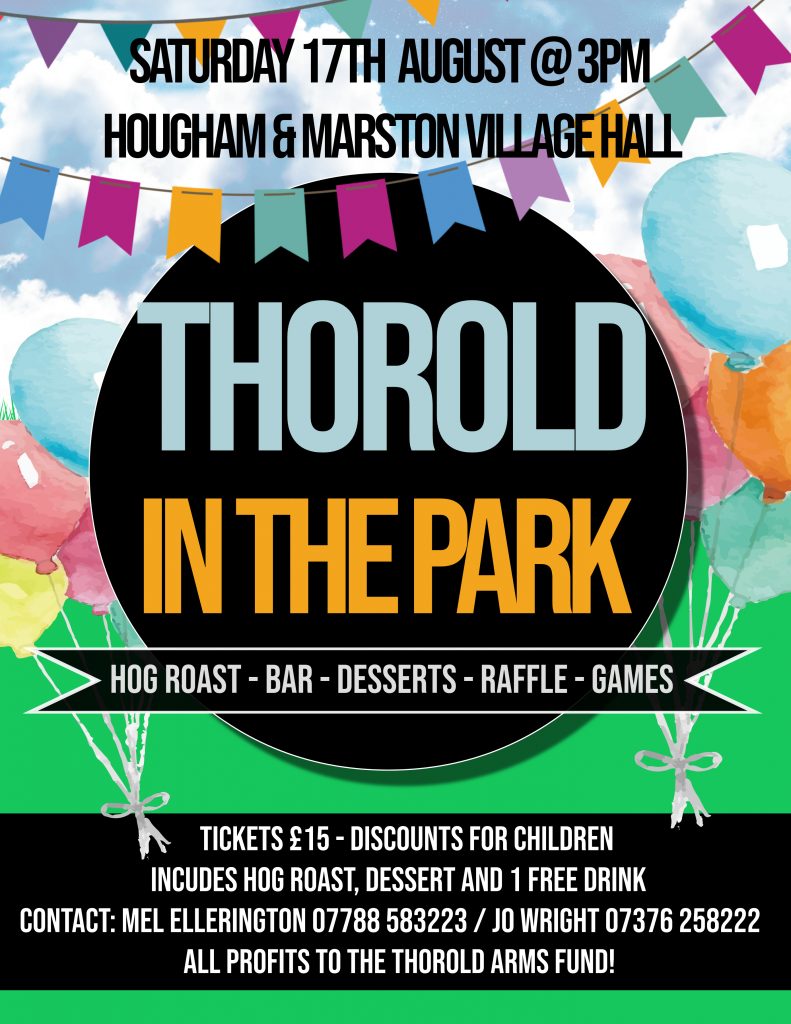 Thorold in the Park - Save The Thorold Arms